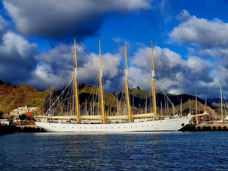 El lugre portugués “Santa María Manuela”, en Tenerife » Puente de Mando, por Juan Carlos Díaz ...