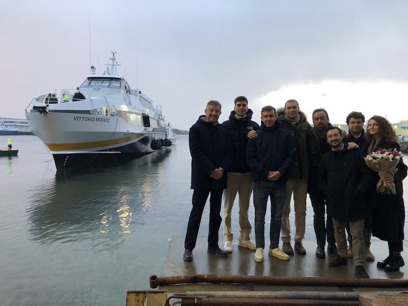 “Vittorio Morace”, primer fast ferry híbrido de Liberty Lines | Puente ...